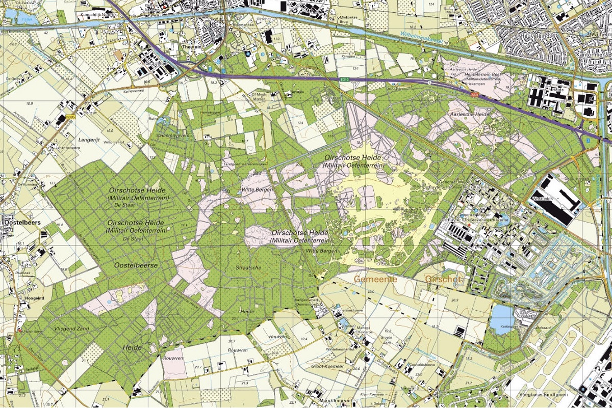 Oefenterrein Oirschotse heide - DefensieFotografie