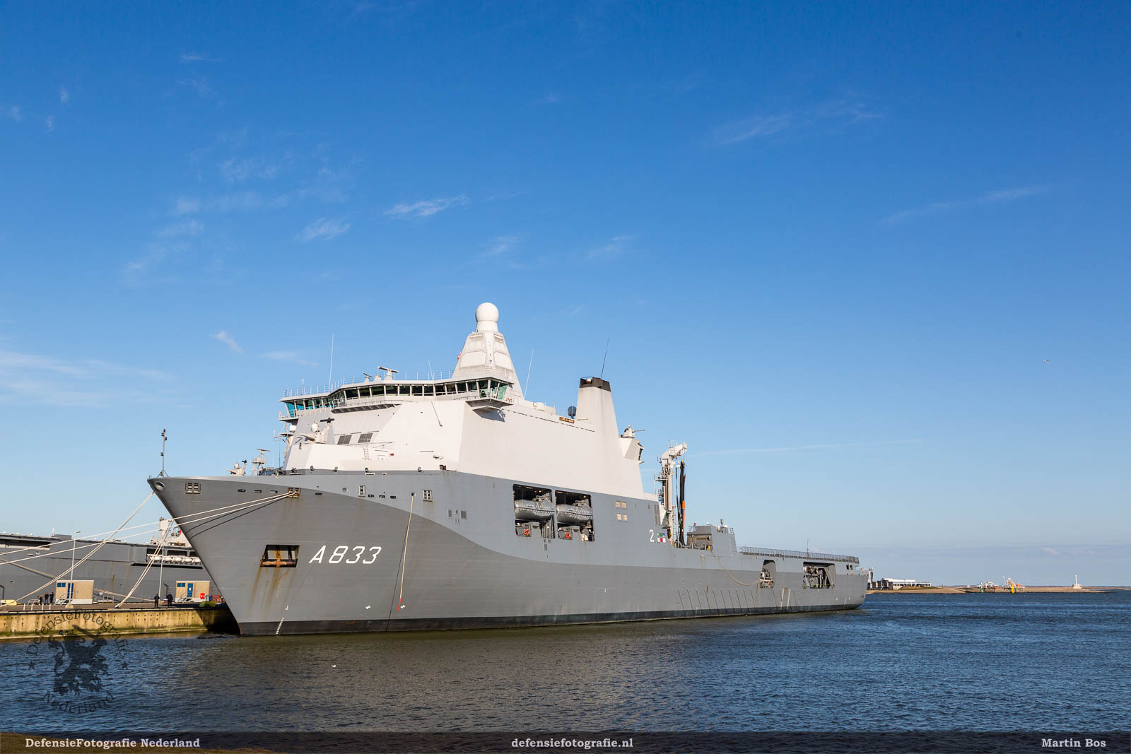 Joint Logistic Support Ship: Zr.Ms. Karel Doorman - DefensieFotografie