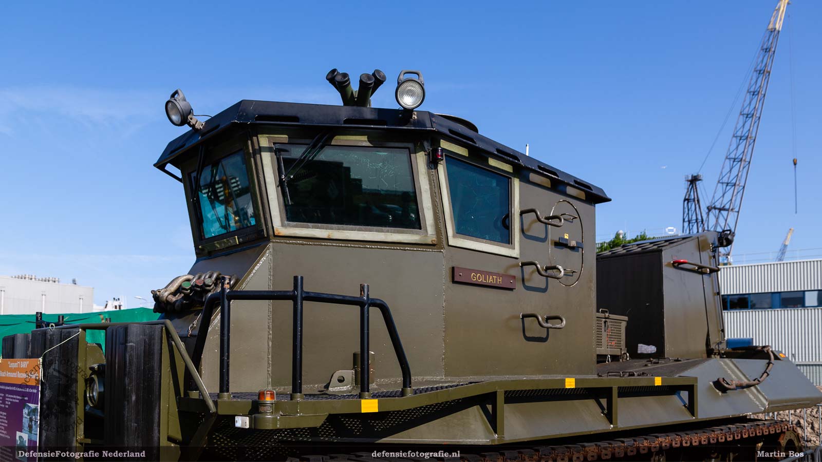 Leopard 1 Beach Armoured Recovery Vehicle - DefensieFotografie