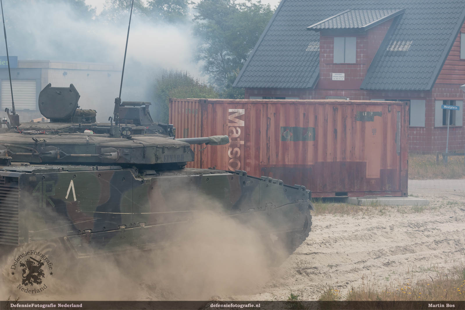 Oefenterrein Marnewaard en oefendorp Marnehuizen - DefensieFotografie