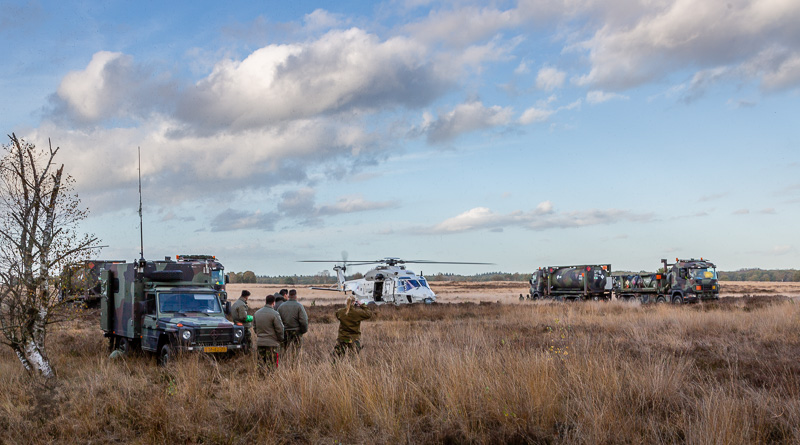 Falcon Autumn 2022: FARP Ede - DefensieFotografie