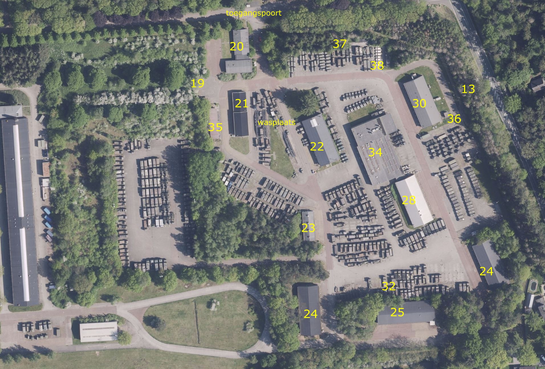 Kamp Nieuw-Milligen (oostzijde) - DefensieFotografie
