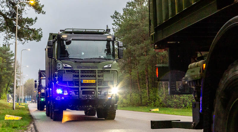 Colonnesignalering - DefensieFotografie