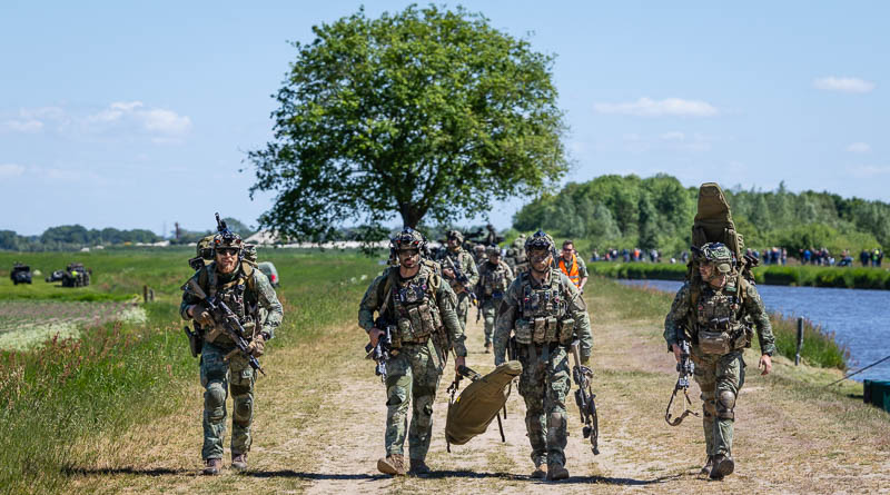 Luchtmobiele oefening Falcon Spring - DefensieFotografie